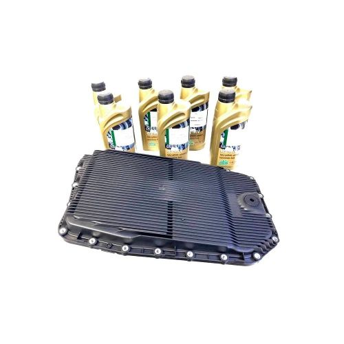Jaguar 6 Spd Automatic ZF Gearbox Sump & Filter Kit includes oil ...